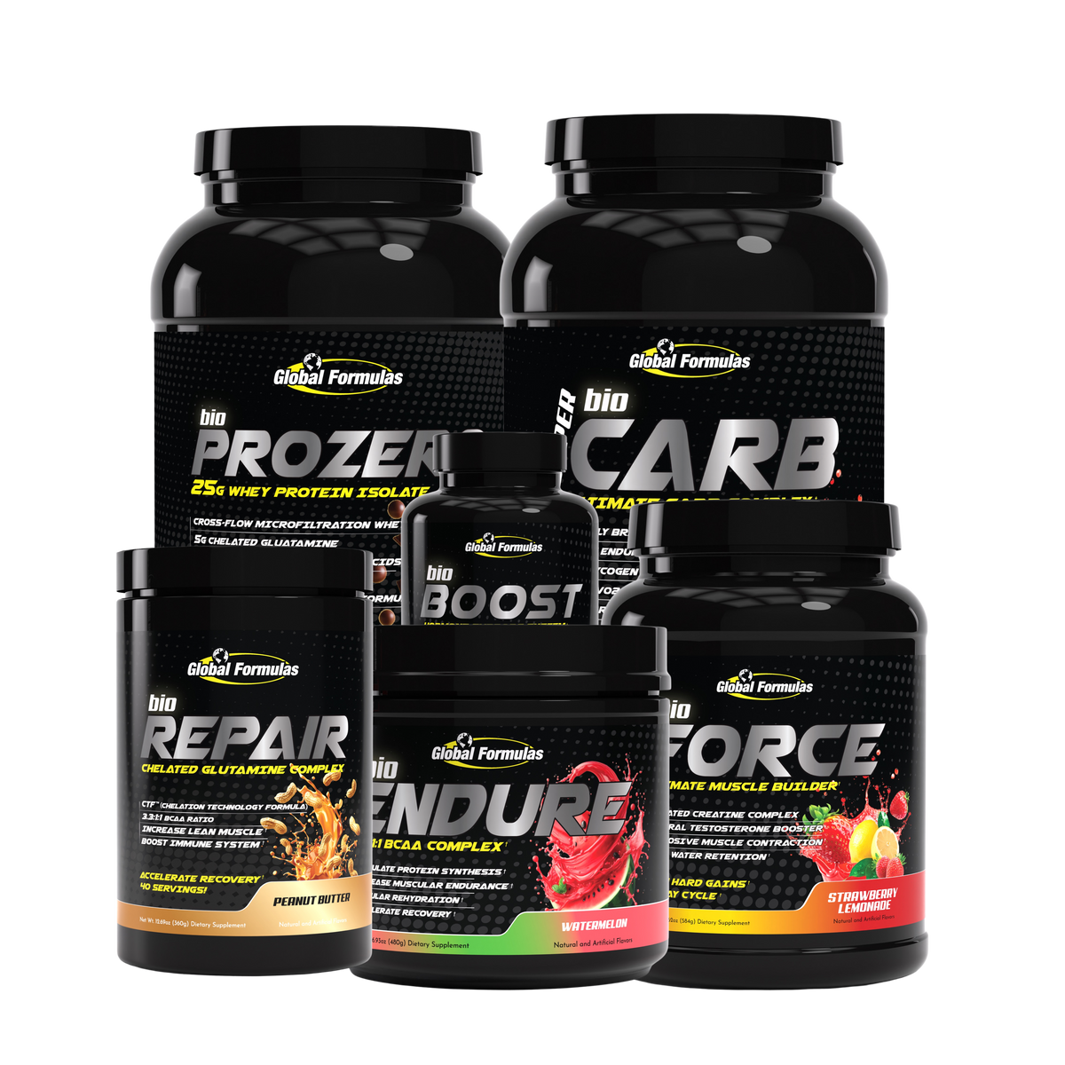 Ultimate Gainer Stack (bioFORCE & bioBOOST 120) – Global Formulas