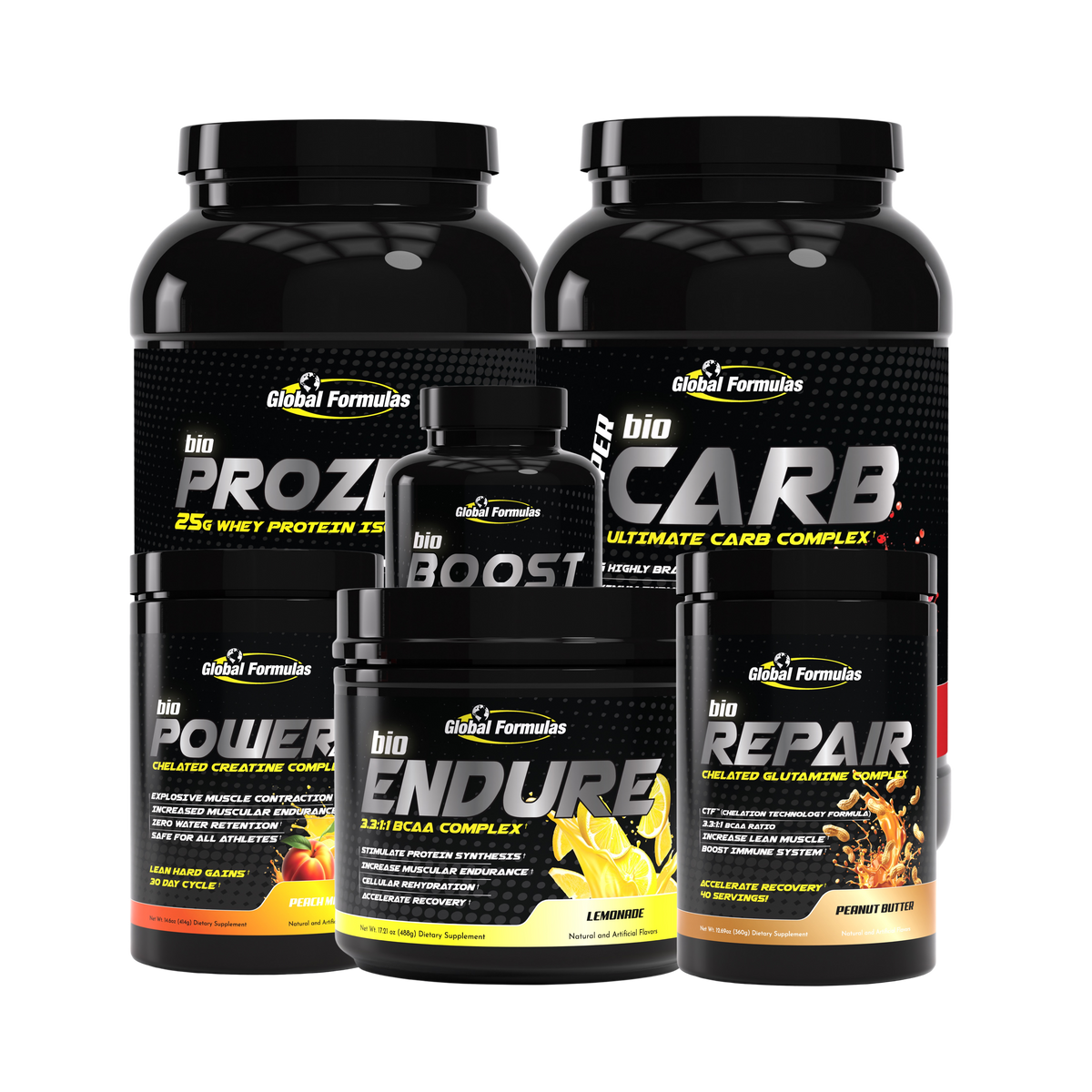 Ultimate Gainer Stack (bioPOWER & bioBOOST 120) – Global Formulas